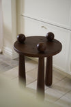 DOTT STOOL - EBONY – TASE GALLERY